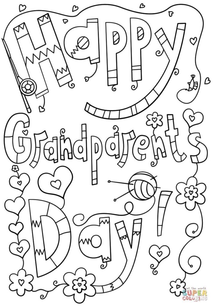Grandparents Day Printable Activities - kids Printable