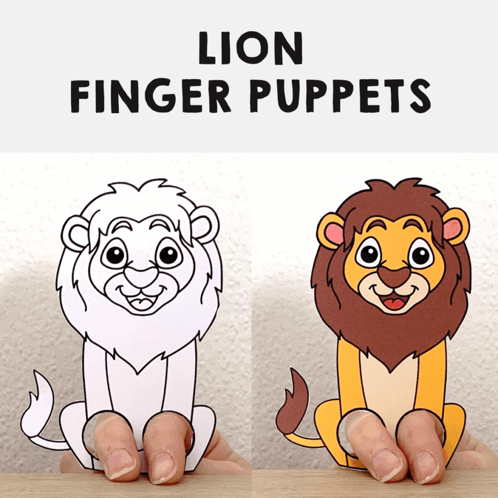 Printable Lion Pictures - kids Printable